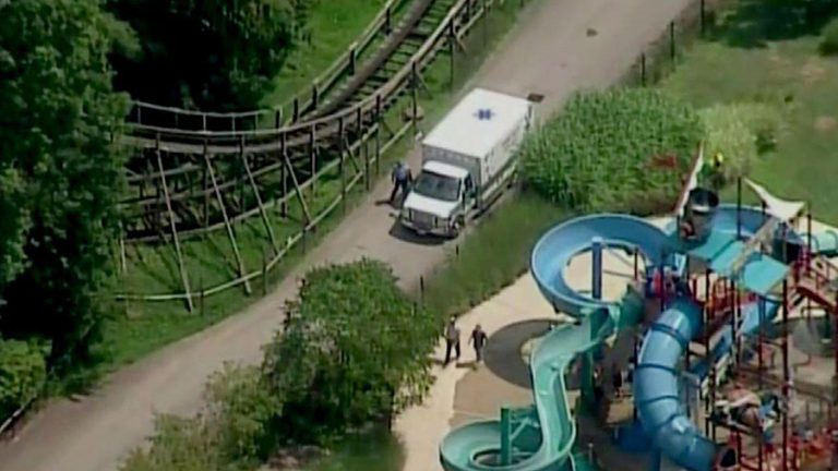Child falls from Roller coaster at Pennsylvania amusement park